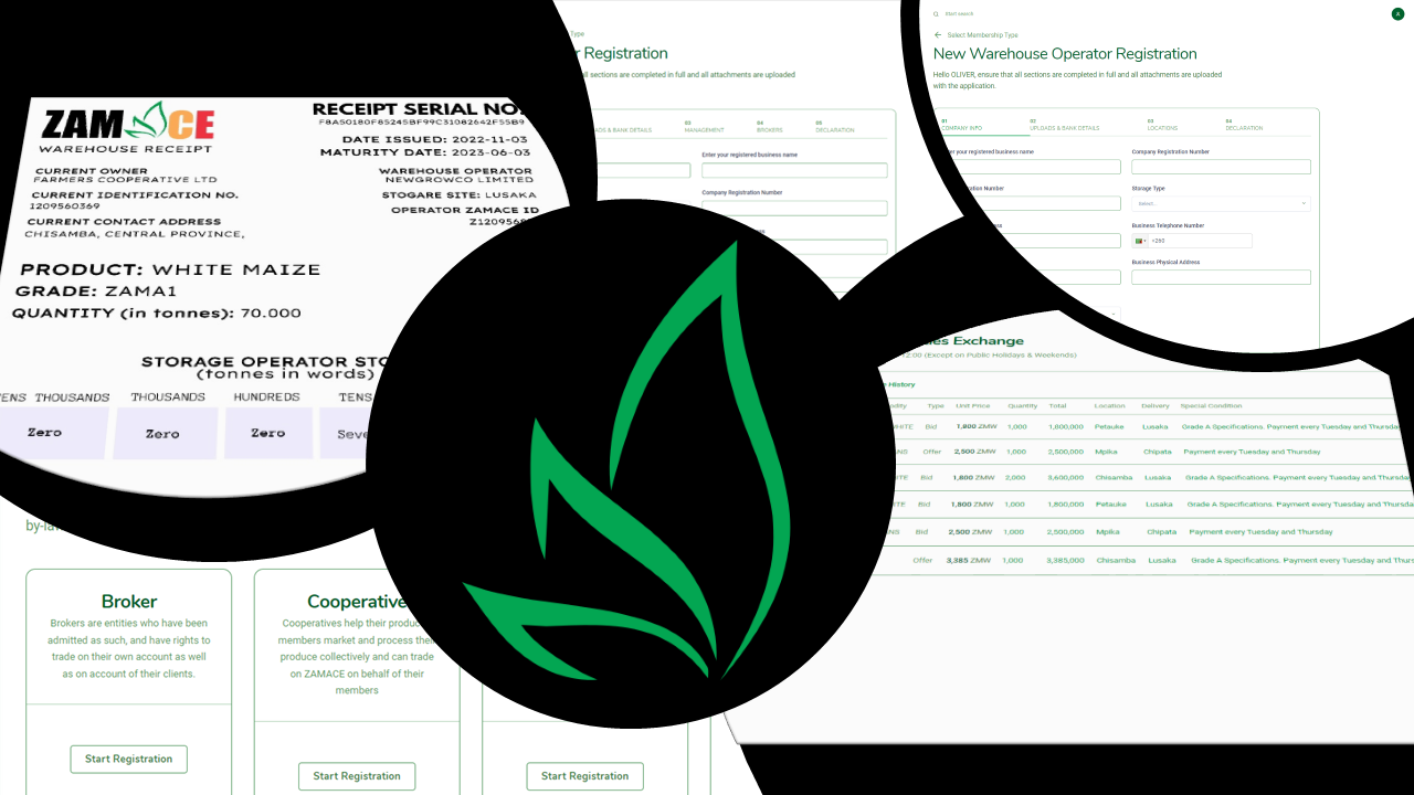 ZAMACE | Zambian Commodities Exchange